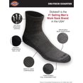 Men's Dri-Tech Moisture Control Quarter Socks, Available in M-XXL (6 ...