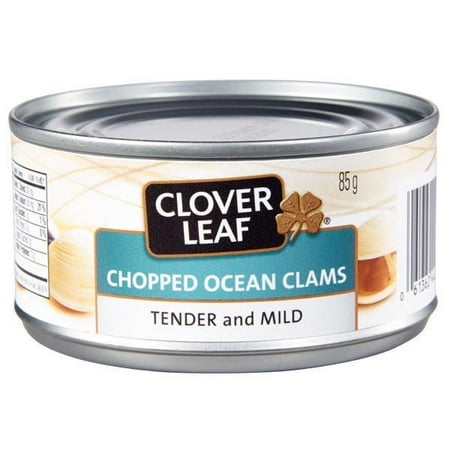 Clover Leaf Chopped Ocean Clams - Tender & Mild - Walmart.ca