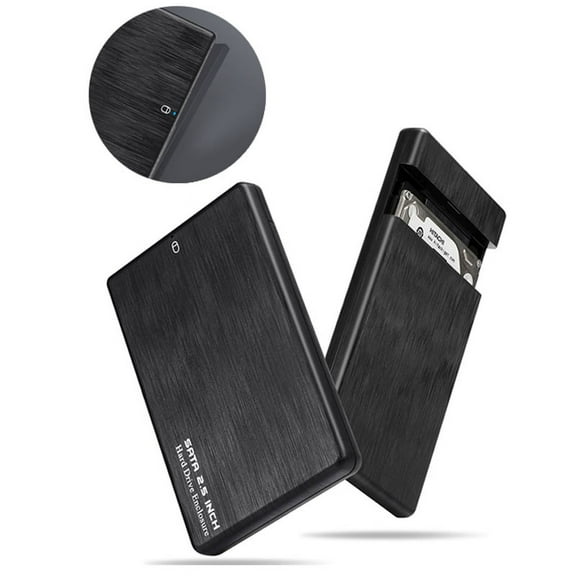 USB 3.0 External Hard Drive Enclosure Portable 2.5 Inch SSD HDD Case ...