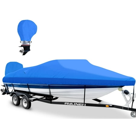 BOATPRO Boatpro 16 Foot Boat Cover,Waterproof 800D Heavy Duty Marine ...