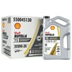 Shell Rotella T5 10W-30 Synthetic Blend Diesel Engine Oil, 1-Gallon ...