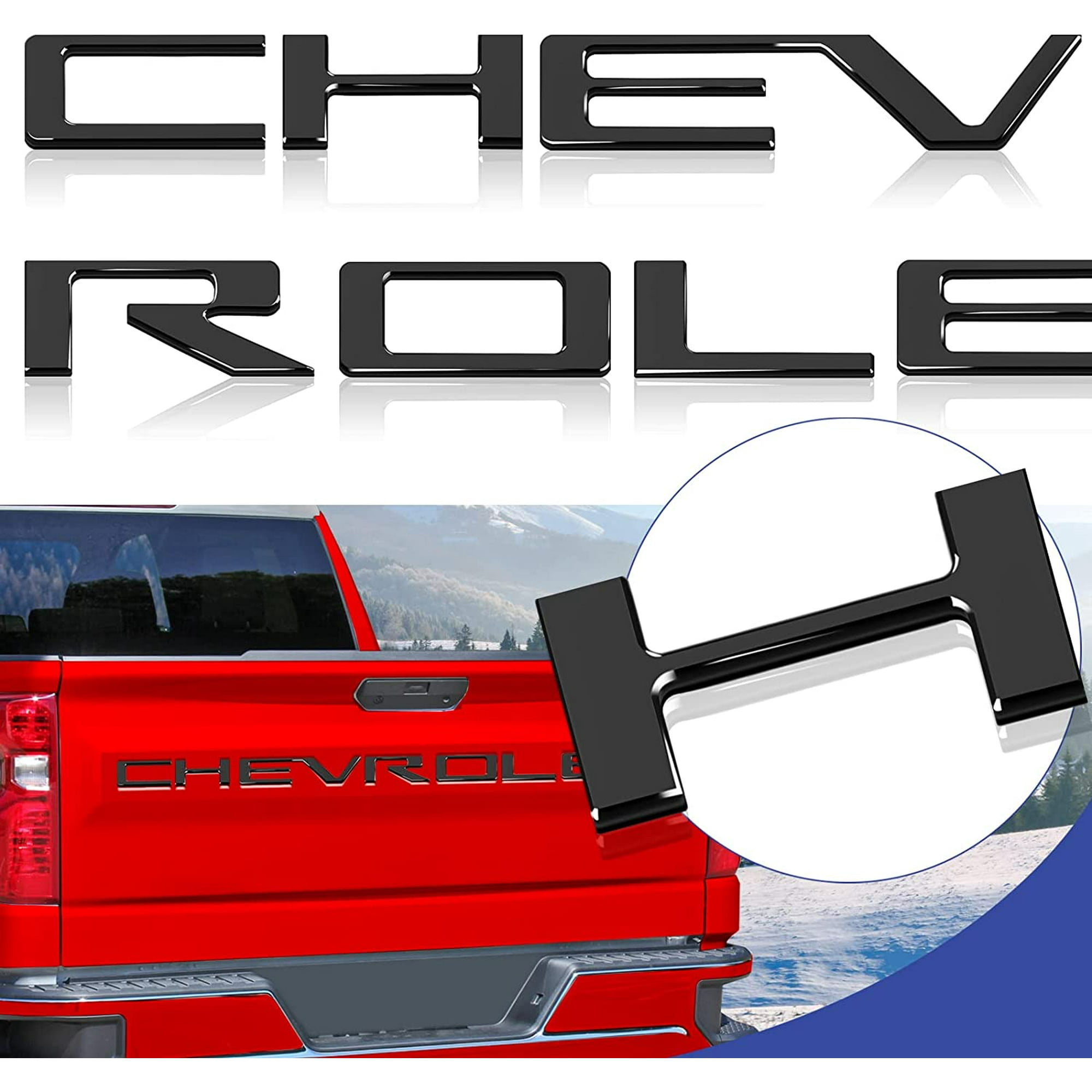 Click here for Oruyrop 3d Raised Tailgate Inserts Letters Compati... prices