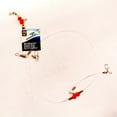 Hurricane Monofilament Double Drop Bottom Rig- 24 inches- 1 Pack ...