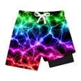 Boys Sthletic Shorts Sun Ready Boys’ Beach Print Shorts For Kids ...