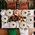 ACDANC 8 Pack Bamboo Paper Plate Holders, 10 Inches Reusable Wicker ...