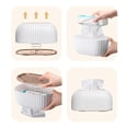 ANXPTIME Striped Tissue Box Toilet Paper Holder Napkin Storage Box ...