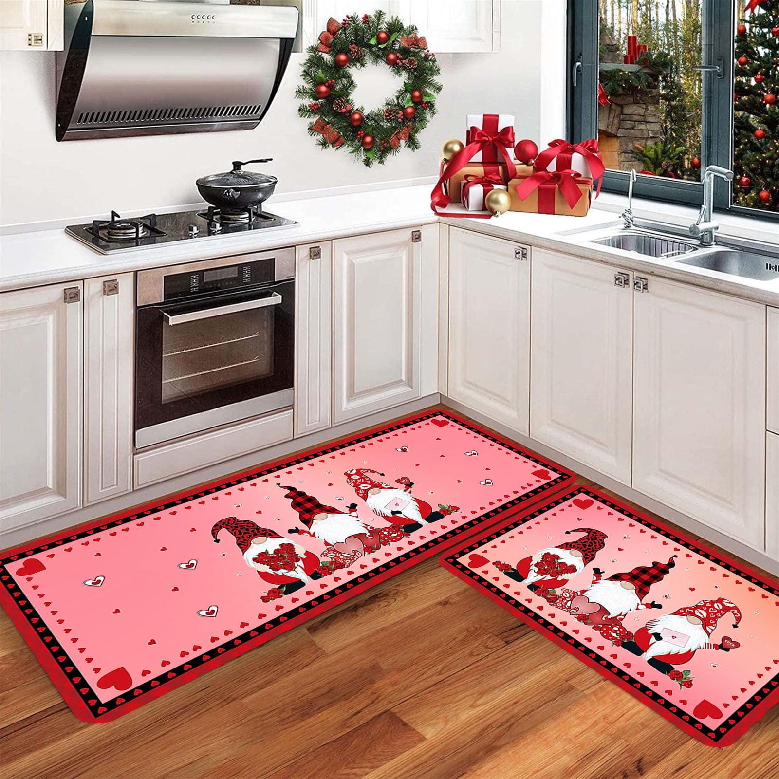 Click here for Riforla Valentines Day Kitchen Carpet (2 Pieces) S... prices