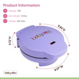 Babycakes Electric Cake Pop Maker Set, Purple, 12 Pop Capacity, Cooker ...