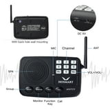 Wireless Intercom System Hosmart 1/2 Mile Long Range 7-Channel Security ...