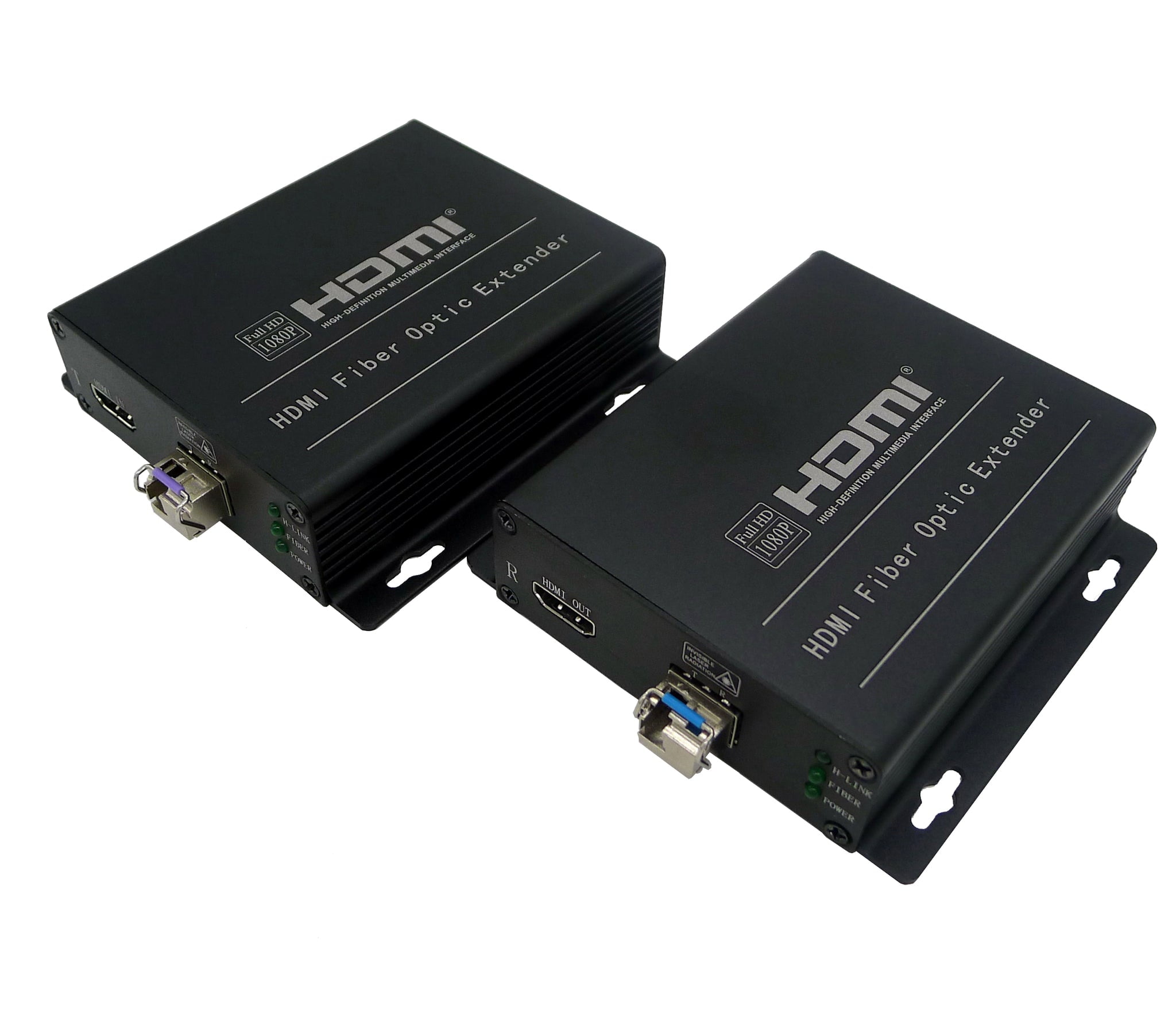 Transwan 4K HDMI Over Fiber Optic Extender to 10Km, Max 4096 x 2160 (4K ...