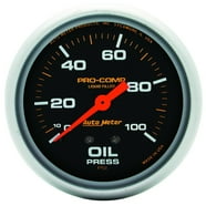 Autometer 4424 Ultra Lite Mechanical Pressure Gauge - Walmart.com