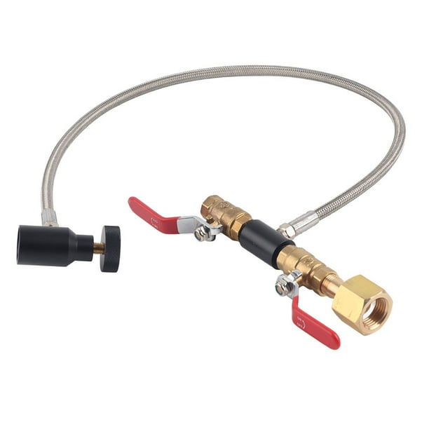 C Refill Adapter With Hose,CGA-320 CO2 Cylinder Refill Filling Soda ...