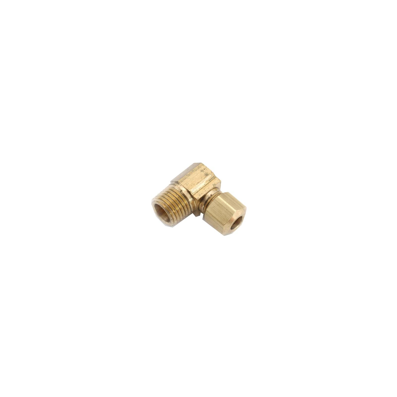 Anderson Metals 750069-0606 Elbow, Brass, 90-Degree, Compression, Male ...