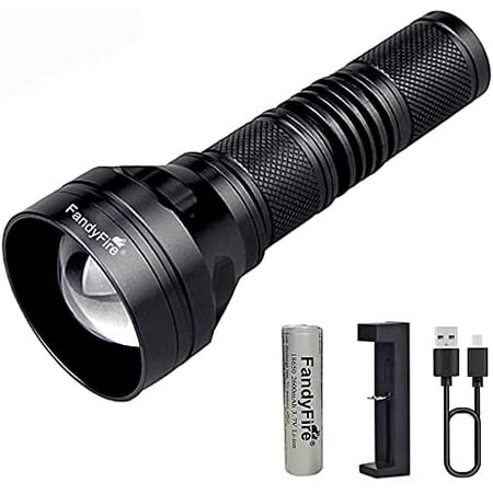 FandyFire IR Illuminator Flashlight,Adjustable Focus 940nm LED IR ...