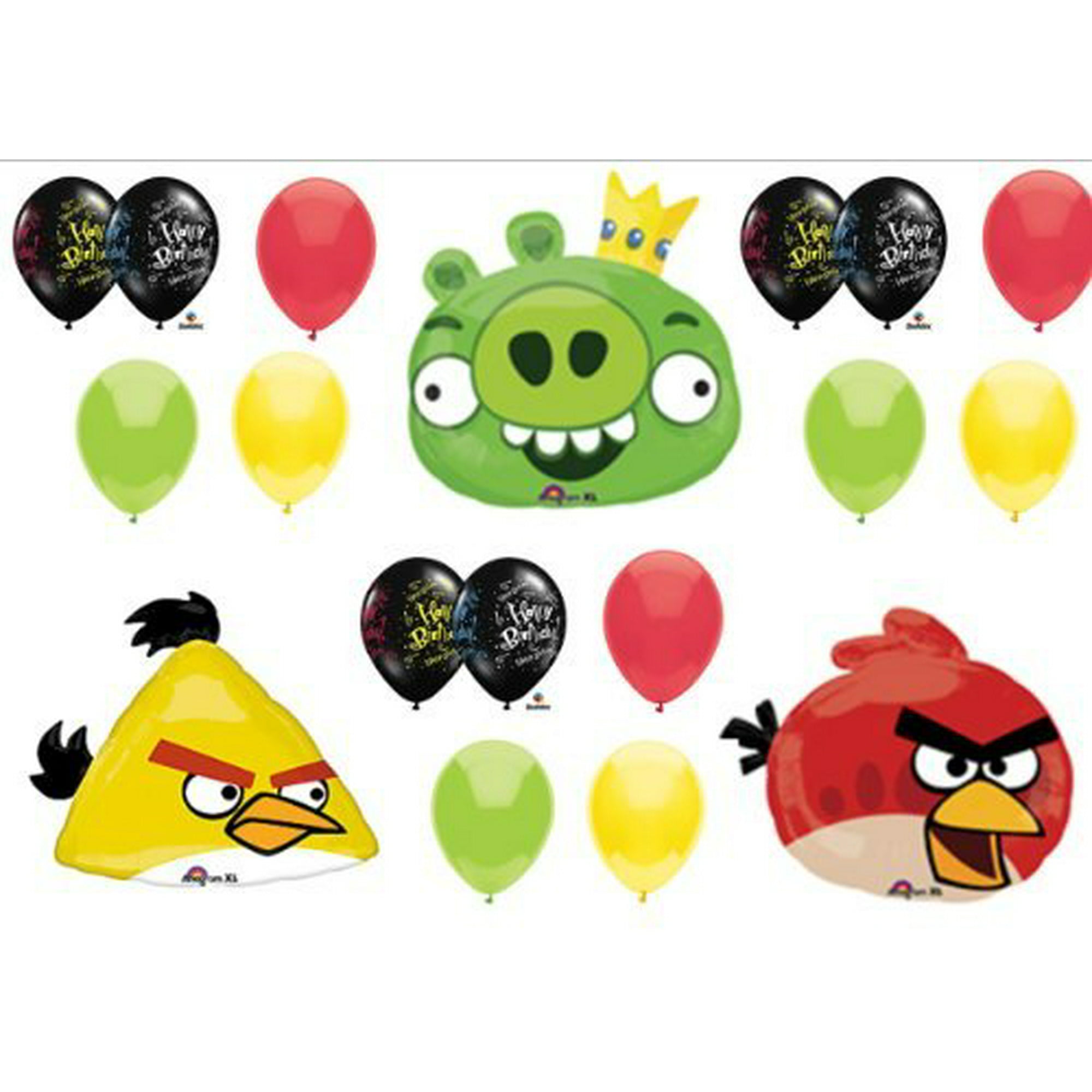 Angry Birds Birthday Clipart