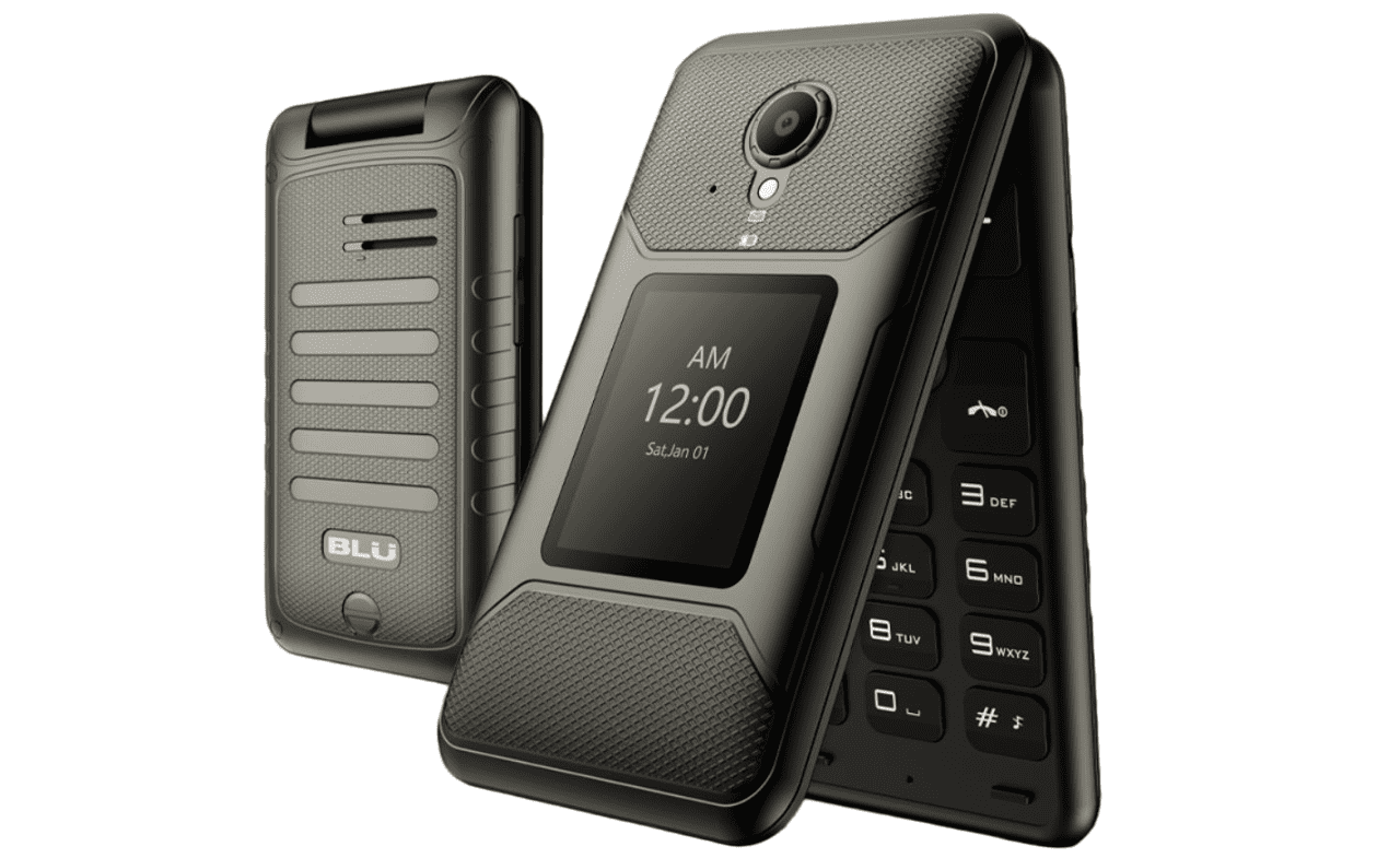 BLU Tank Flip T0100U | 2.8" Display| 2022| GSM Unlocked | 4G LTE Flip ...
