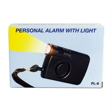 PAL-120-PINK Mini Personal Alarm with Keychain, LED flashlight, and ...