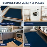 "Beverly Rug 2 Piece Set, Non Skid Kitchen Mats, Washable, 48""x20 ...