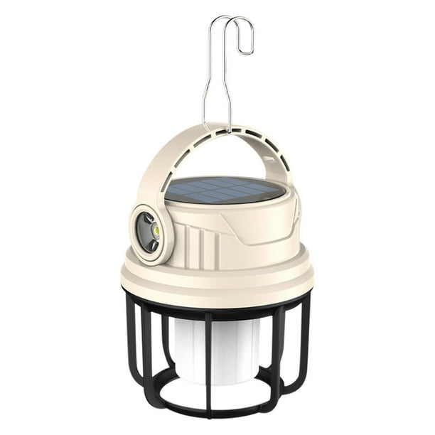 Luz de camping de larga duración, luz solar para exteriores ...