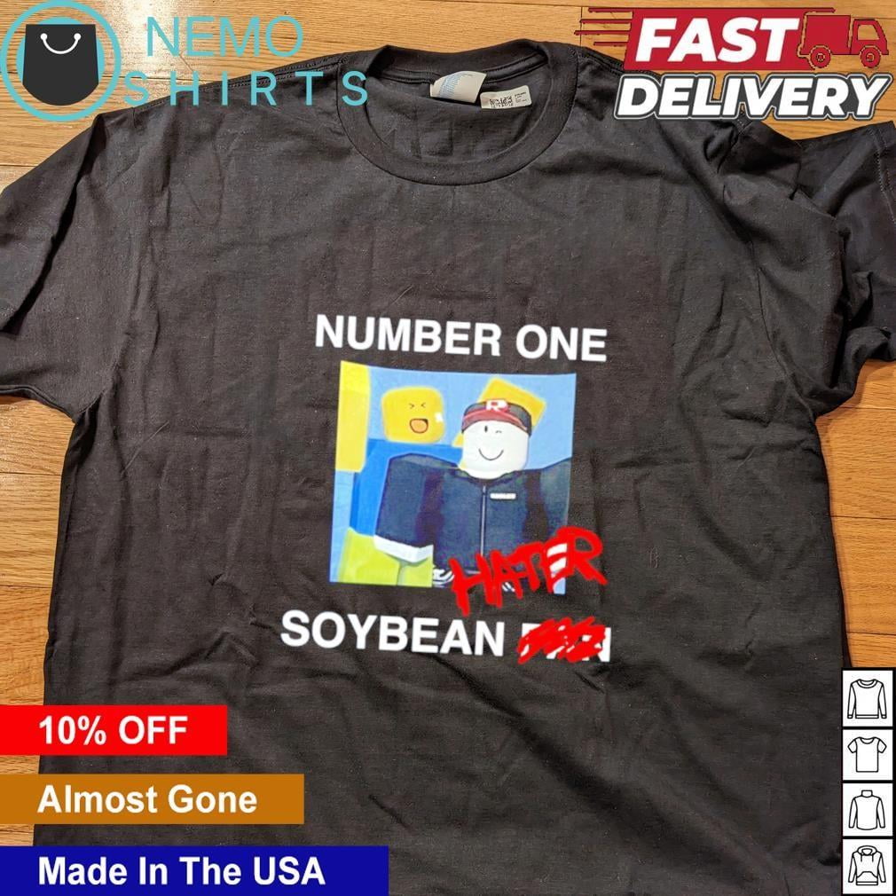 Number one hater soybean fan roblox shirt-3XL - Walmart.ca