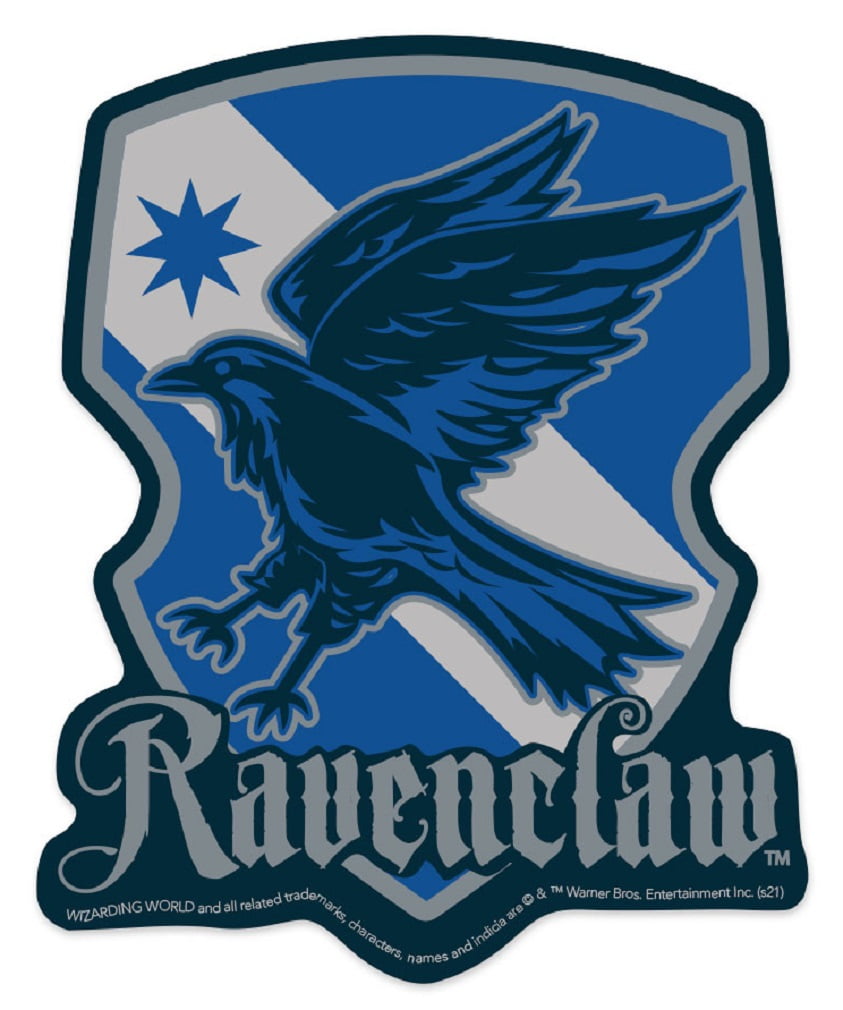 Paper House Productions Harry Potter Ravenclaw Crest Die-Cut 3.2" Vinyl ...
