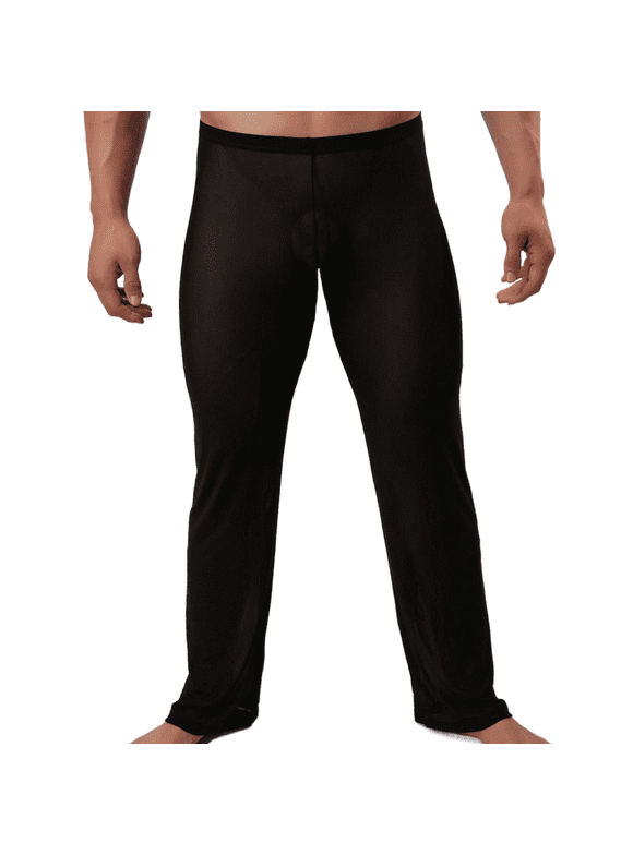 Mens See Through Lounge Pants