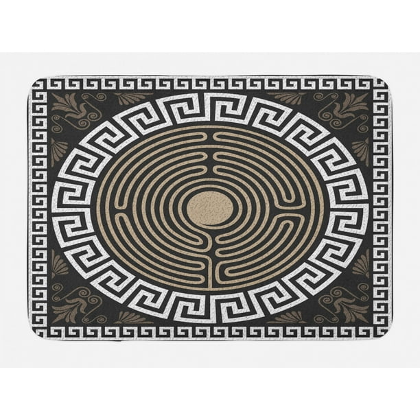 Greek Key Bath Rugs Products