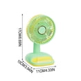 Minimalist USB Rechargeable Desktop Fan, Sleek Modern Design Personal ...