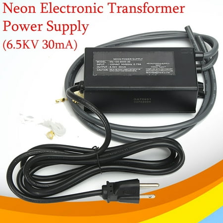 Neon Sign Electronic Transformer 6.5KV RMS 9KV Peak Power Supply ...