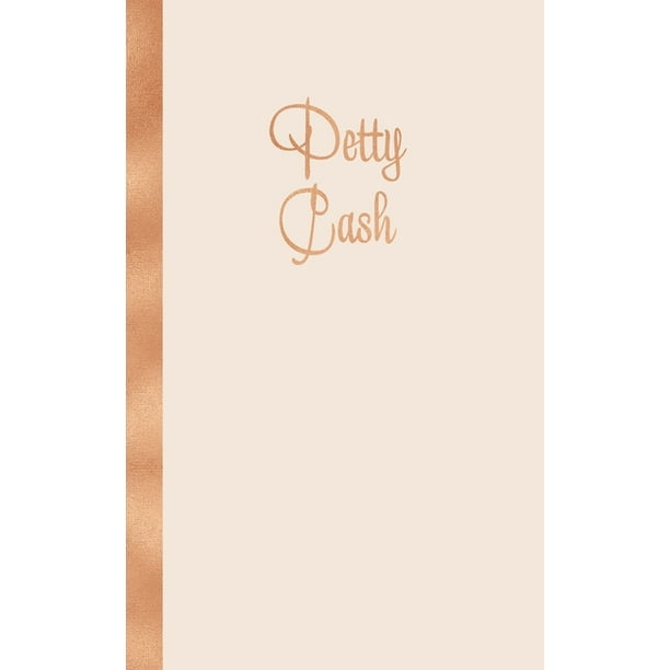 Petty Cash: Log Book Cash Recording Ledger Expenses Receipt Spending ...