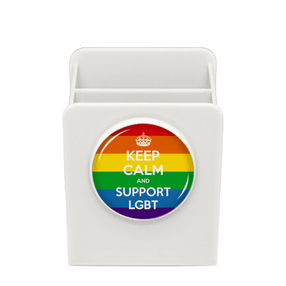 Rainbow Transgender Bisexuals Flag LGBT Desk Pencil Holder Cup Pen ...