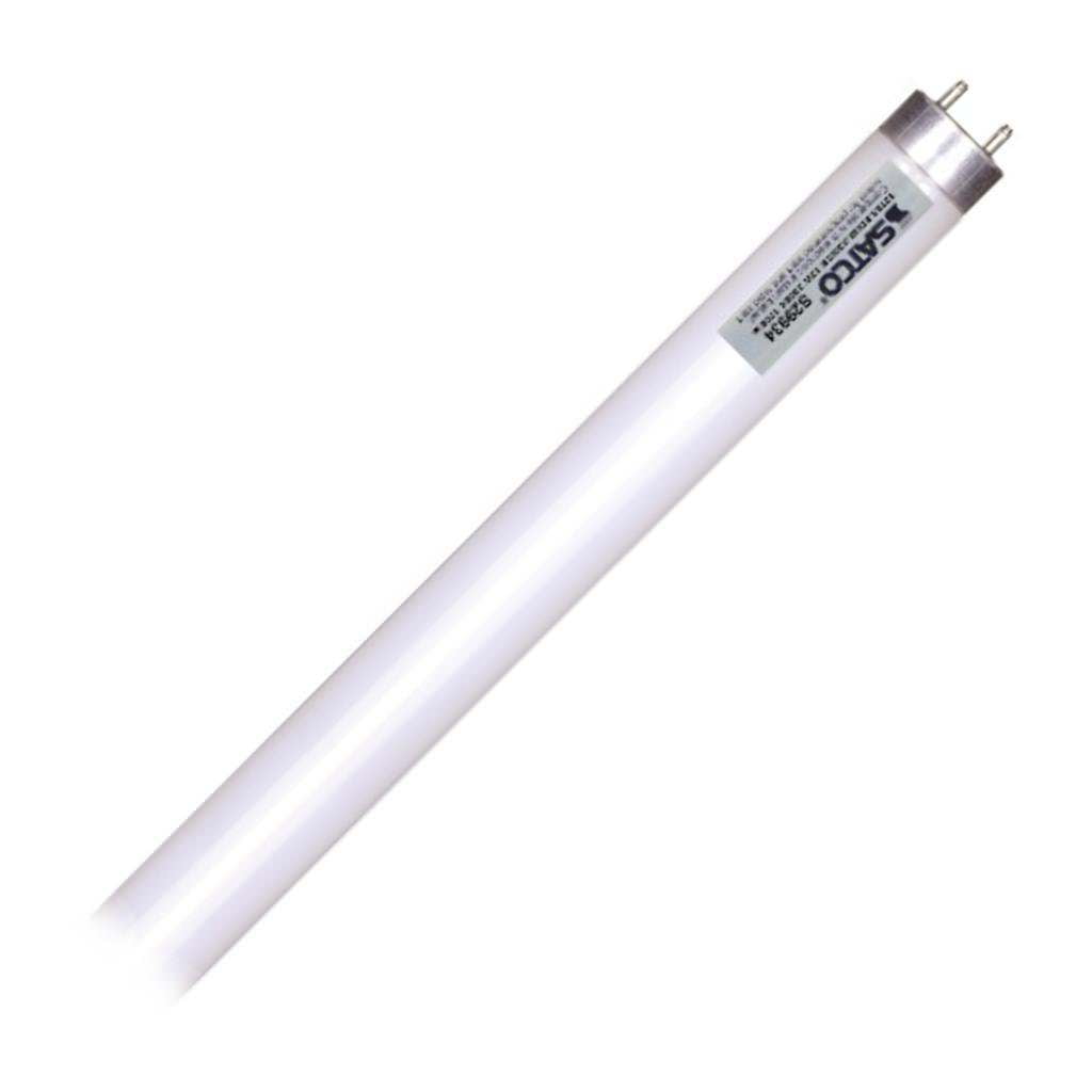 Satco 39934 - 12W T8 LED Medium bi-pin base 3000K 50000 Average rated ... Satco 39934 - 12W T8 LED Medium bi-pin base 3000K 50000 Average rated ...