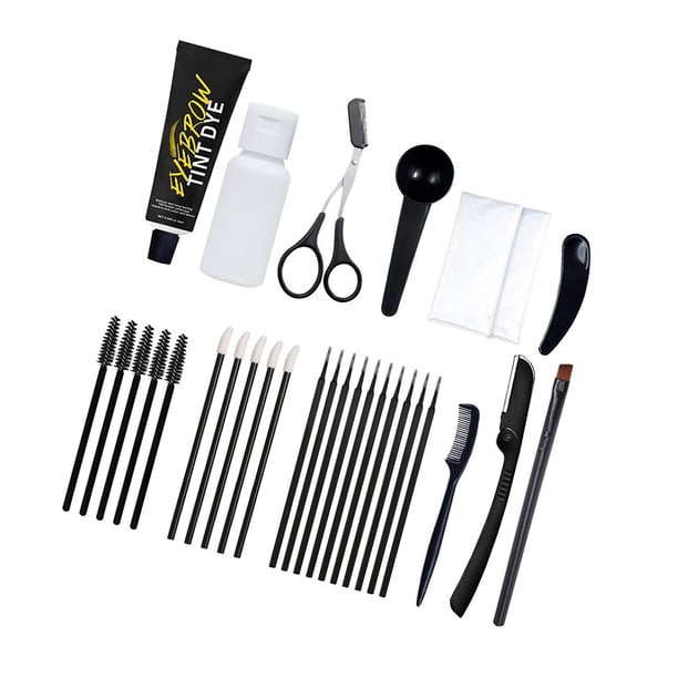 Tinte para cejas kit de color para cejas de larga duración para el ...