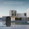 Smart Home Wireless Doorbell with Alert Easy Button for Elderly and ...