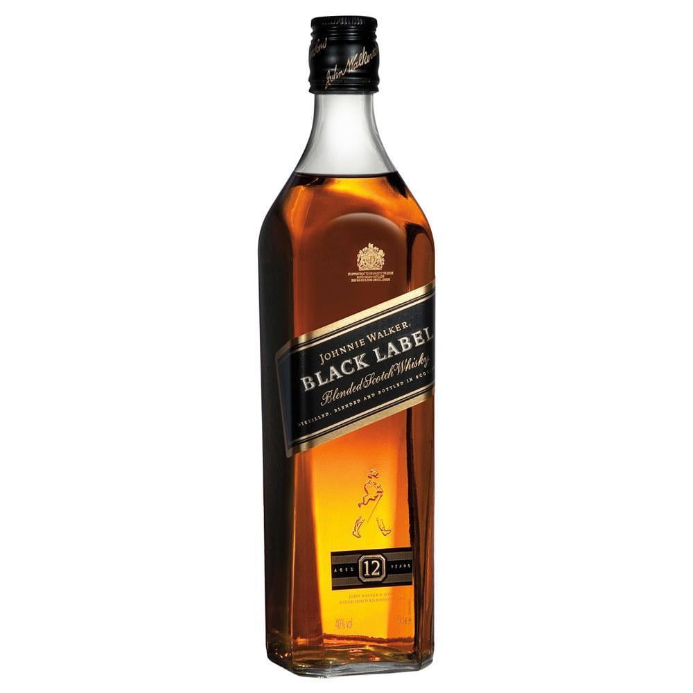 Paquete de 3 Whisky Johnnie Walker Blend Black Label 750 ml | Walmart ...