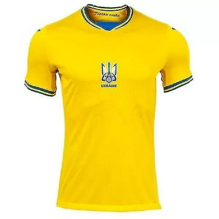 2122 Ukraine Soccer Jerseys 2021 Home Yellow Vitaliy Mykolenko ...