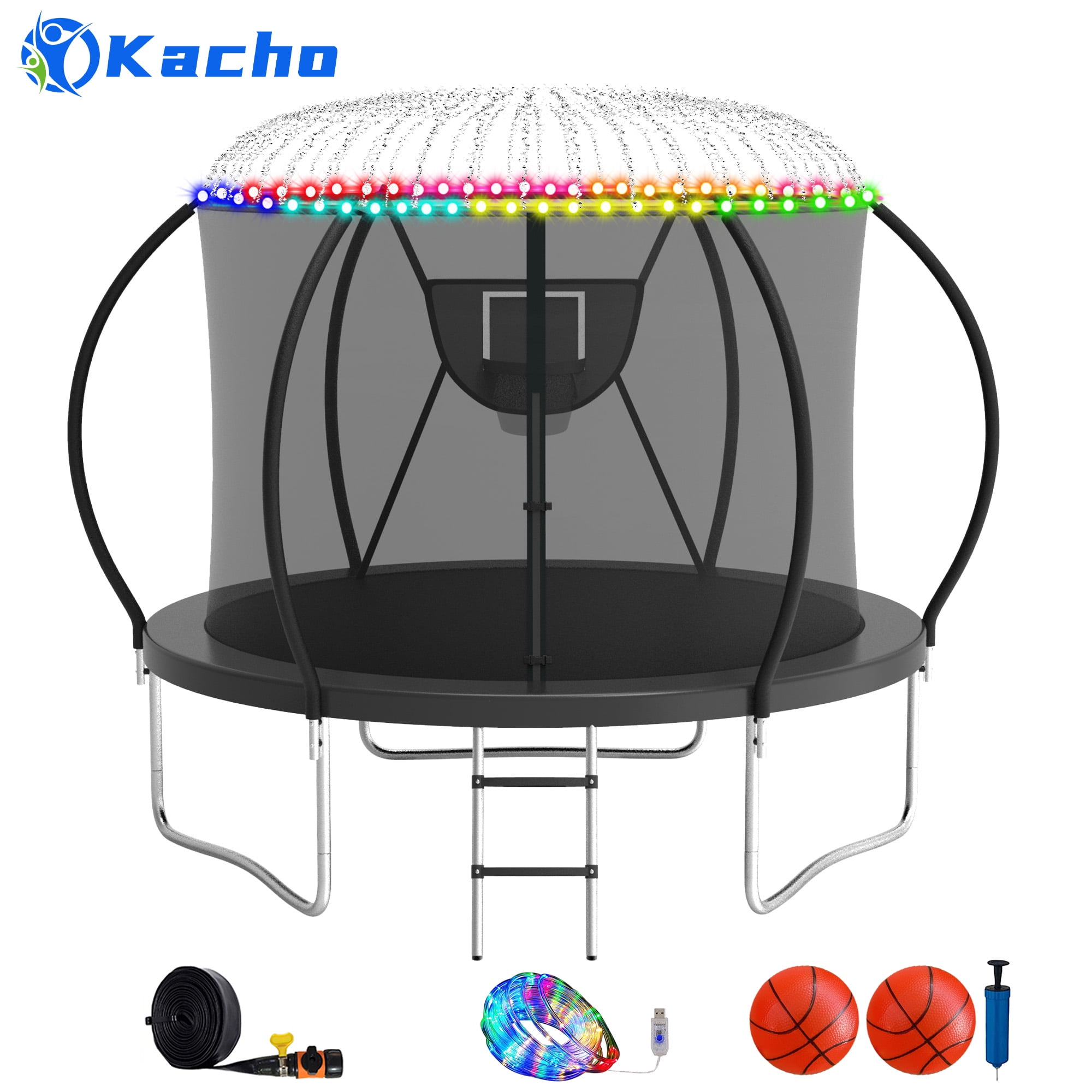 Kacho Trampoline for Kids Adults, Trampoline 10FT 12FT 14FT 16FT ...