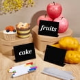 7Pcs PP Plastic Erasable Pen Eternal Pen with 30Pcs PVC Mini Chalkboard ...