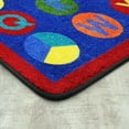 Alpha-Dots 7'8" x 10'9" area rug in color Multi - Walmart.com