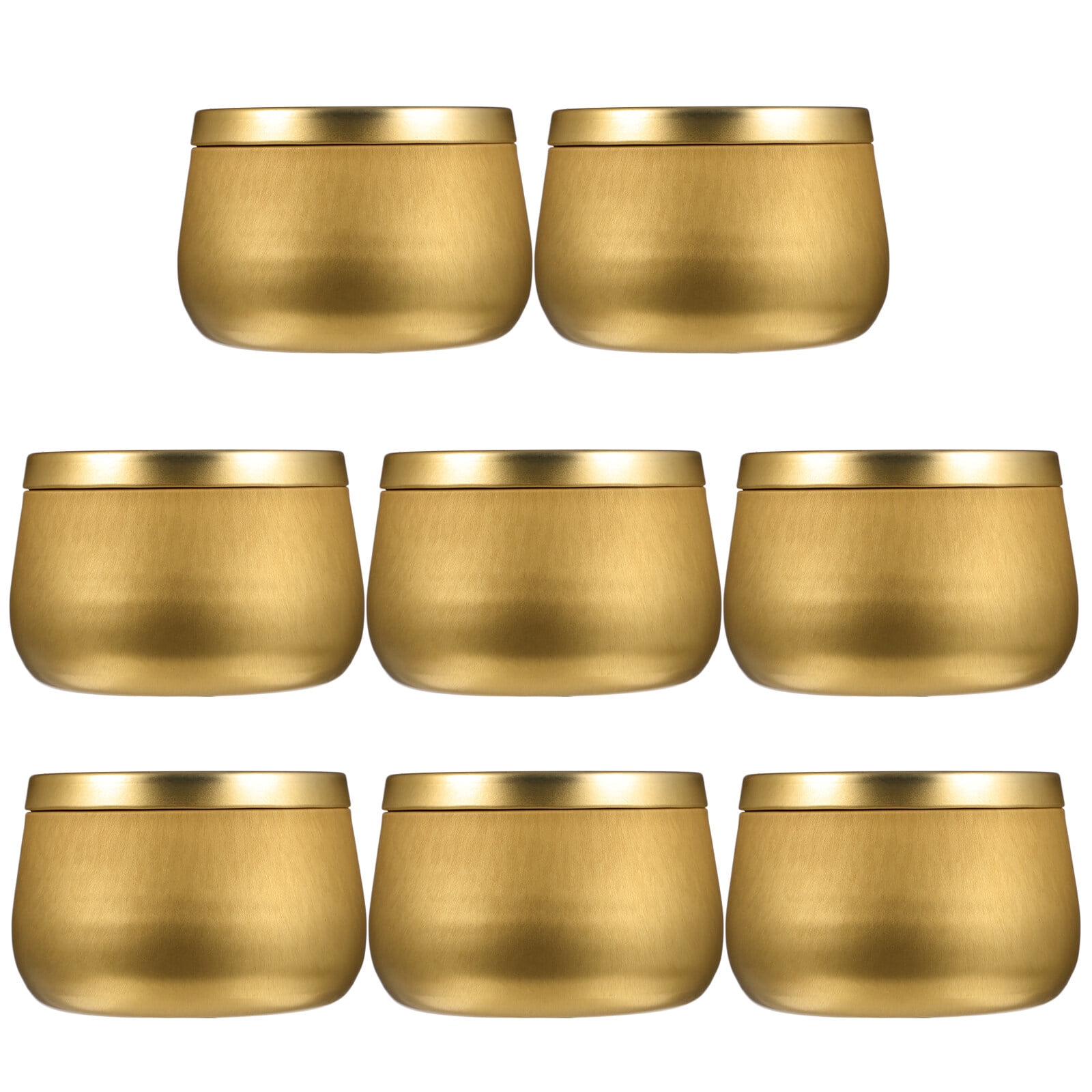 Click here for Alvinma 8pcs Tea Tin Can Round Candle Candy Storag... prices