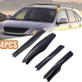 4PCS Black Roof Rack Rail End Covers Cap For Lexus RX300 330 350 400h ...