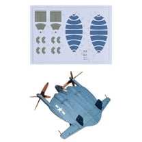 F22 Fighter Unassembled Paper Model Kit DIY Toy for Aviation ...