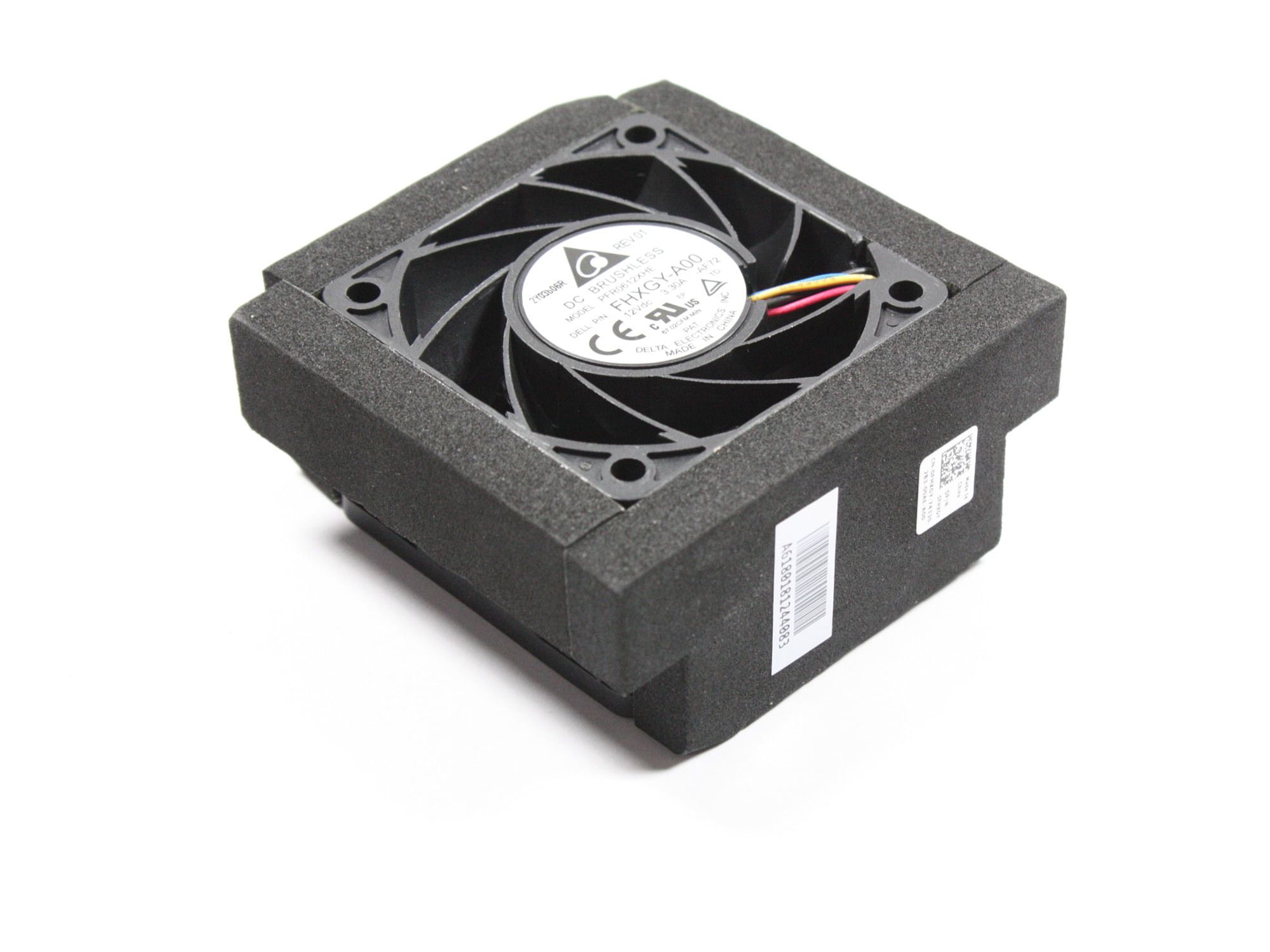 Dell PowerEdge C6220 PFR0612XHE 12V 3.30A Fan 60X60MM Assembly ...