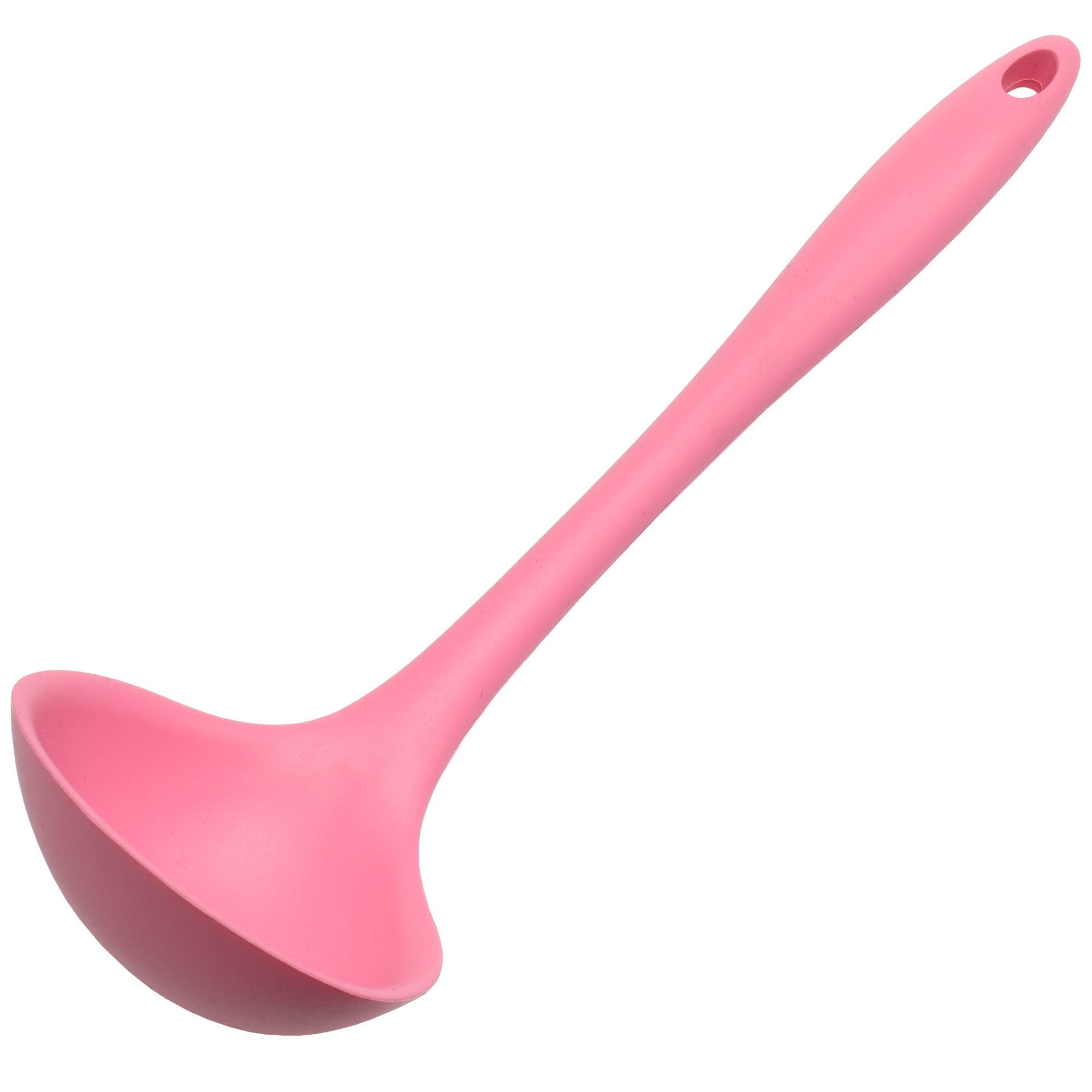 Chef Craft Premium Silicone Cooking Ladle, 11.25 inch, Pink - Walmart.com