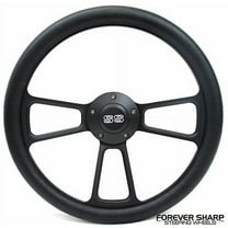 Billet Aluminum Black Steering Wheel Set Chevy Ii Impala Ss Nova 1964 ...