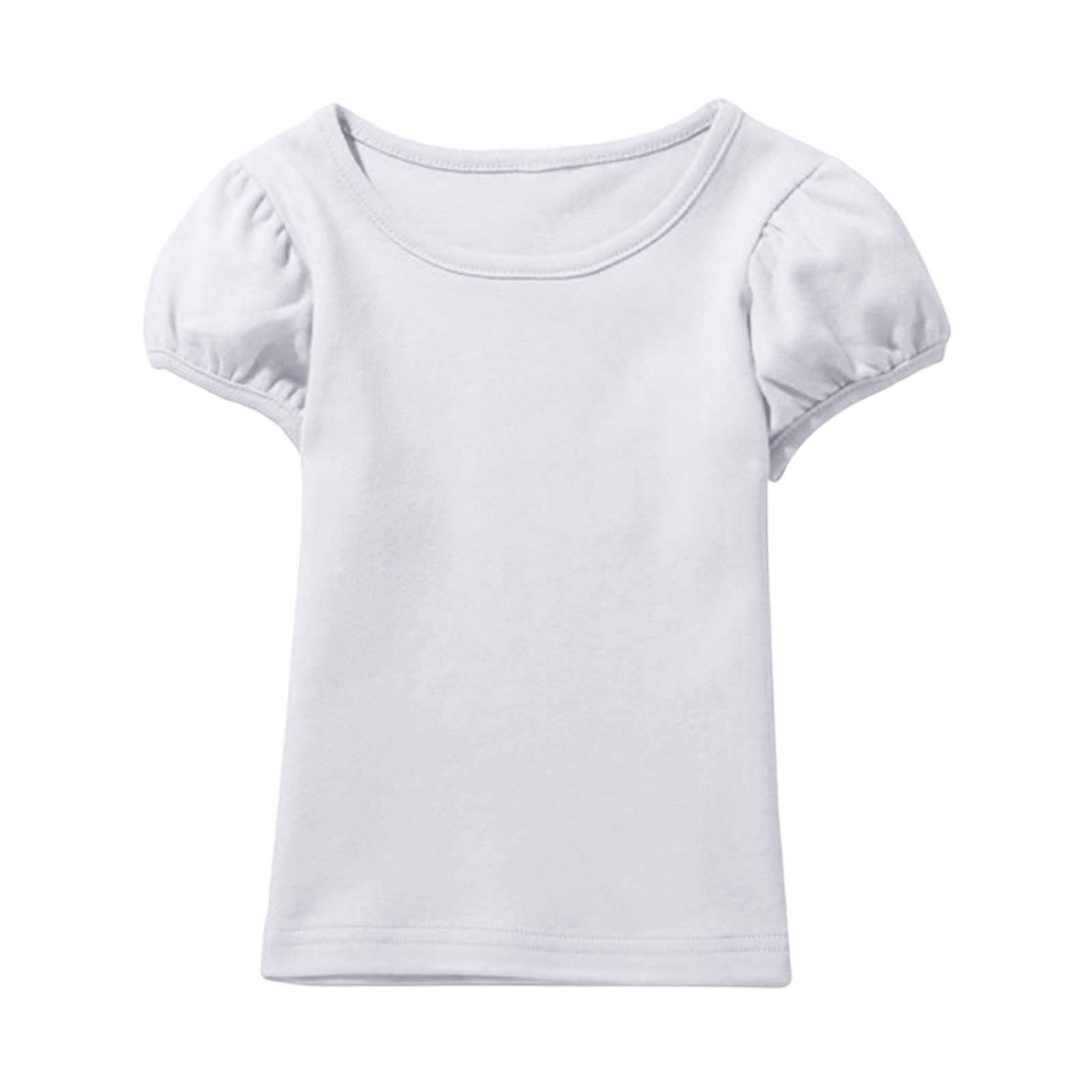 Click here for Tievosa Soft Girls Short Sleeve T Shirt Cute Puff... prices