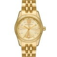 Michael Kors Women's Lexington Gold Dial Watch - MK4741 - Walmart.com