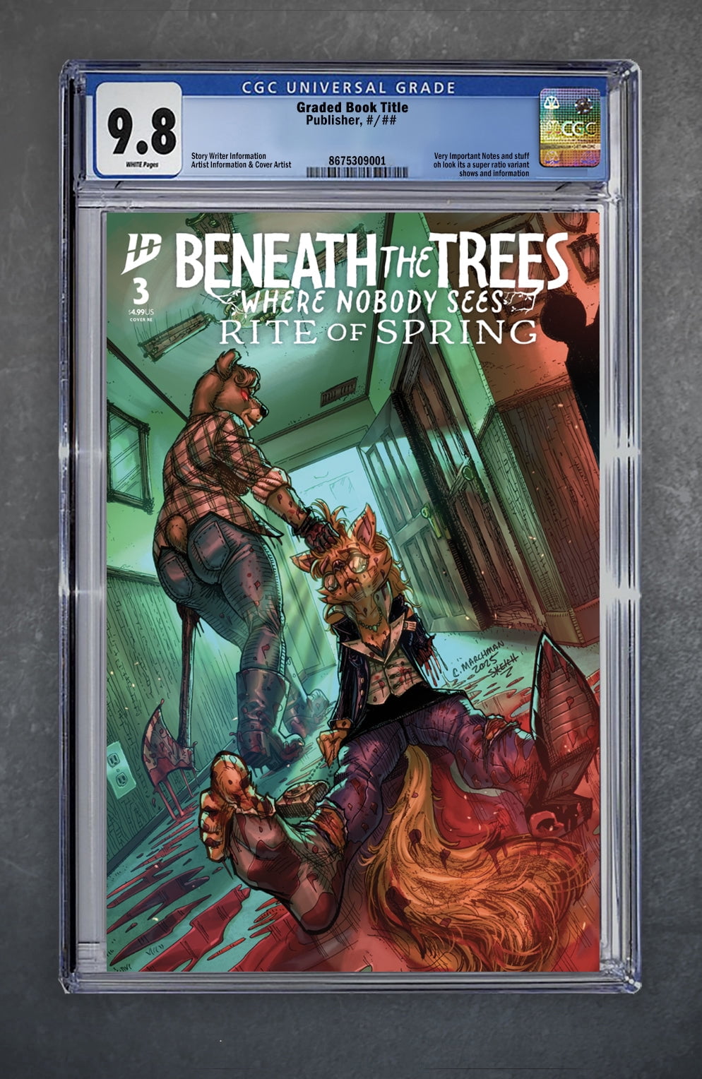 Beneath The Trees Where Nobody Sees: Rite of Spring #3 CGC Universal ...
