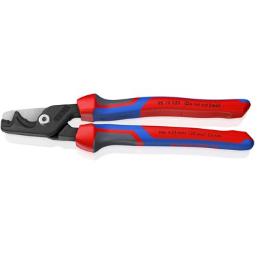 KNIPEX 95 61 190, 7.5-Inch Wire Rope Cutters - Walmart.com