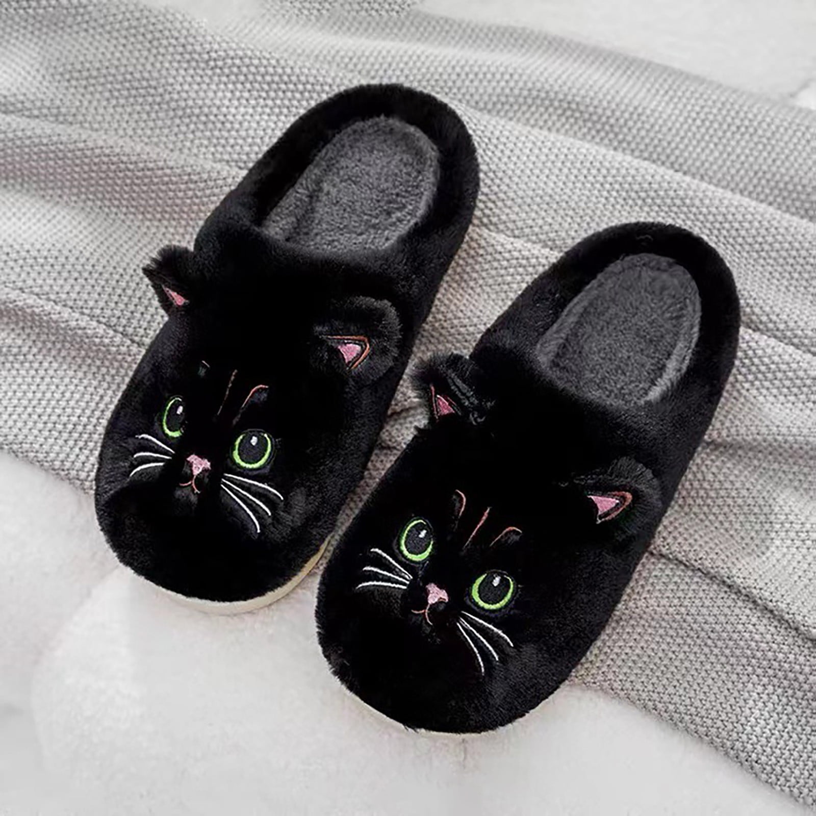 Click here for Bmisegm Couple Fall And Winter Cotton Slippers Cat... prices